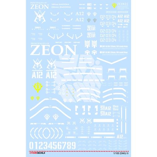 Jual ZAKU II NEW DECAL 144 - Kab. Sleman - Otakiri Decals Offcl | Tokopedia