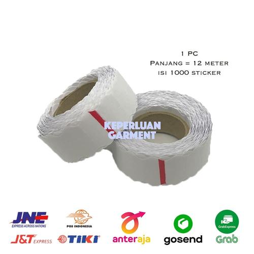Jual Sticker Numbering (Putih/White) Per PCS - Jakarta Pusat ...