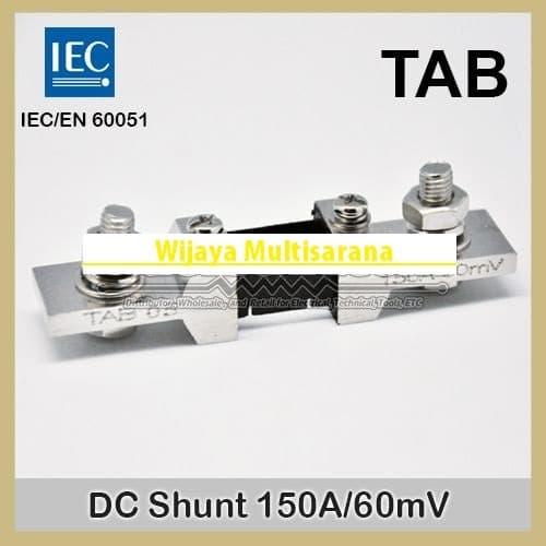 Jual DC Shunt TAB 150A/60mV - Jakarta Pusat - Ezra Jaya Mandiri | Tokopedia