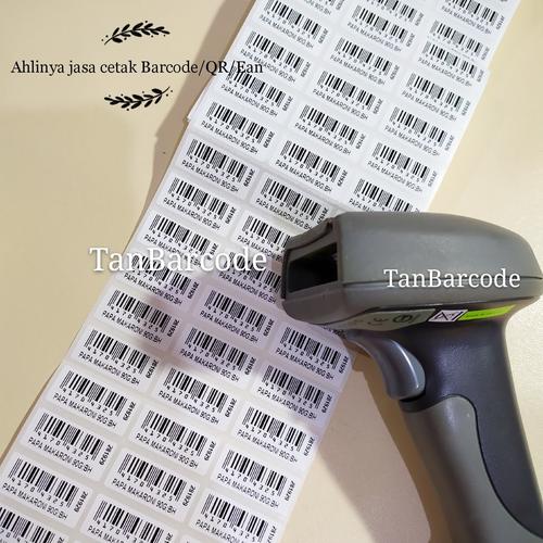 Jual cetak print barcode variable/serial number tuk toko distro ...