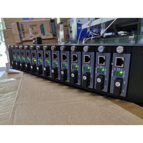 Jual Rack FO Media Converter - Rackmount FO Media Converter - 14 Slot ...