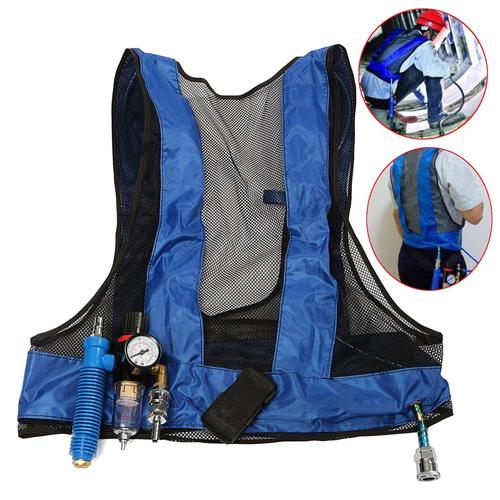 Jual Vortex Tube Air Conditioner Waistcoat Compressed Air Cooling Vest ...