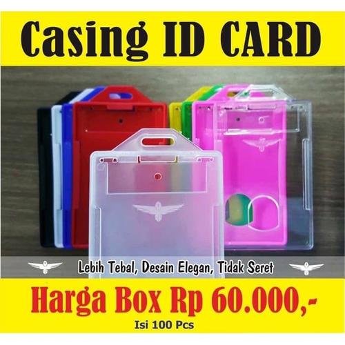 Jual Tempat Id Card Murah ( 1 Box Isi 100 Pcs ) - Biru - Jakarta ...