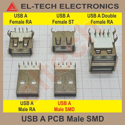 Jual USB A PCB Male Straight Lurus SMD - Kota Surabaya - ELTECH online ...