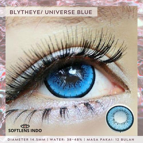 Jual Softlens Princess universe/ EOS Blytheye blue/ biru - Normal ...