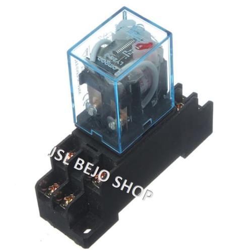 Jual Relay 220 Volt AC MY2 + Led Lampu & Soket Relay - Kab. Bekasi ...