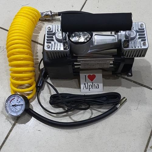 Promo KOMPRESOR ANGIN MOBIL DOUBLE PISTON MOBIL AIR COMPRESSOR ...