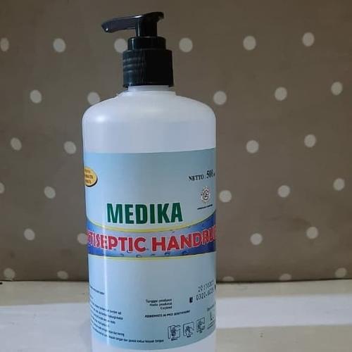 Jual handrub hand sanitizer 500ml medika - Kab. Grobogan - PRO FARMA ...