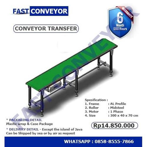 Jual Conveyor Belt PVC Transfer - Kota Bekasi - FastConveyor | Tokopedia