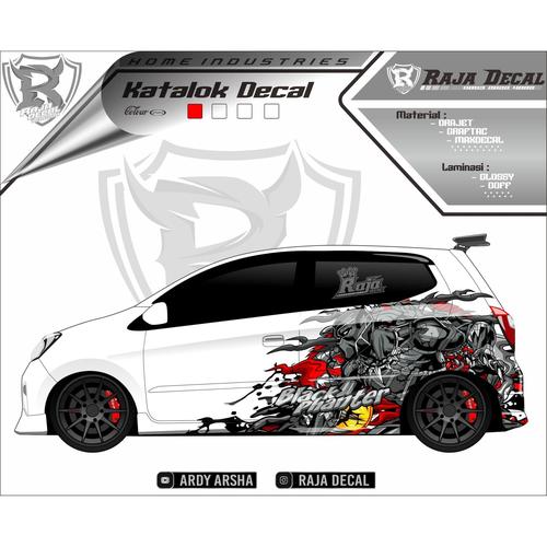 Jual decal sticker stripp toyota agya black phanter - Kab. Pati - Raja ...