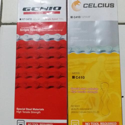 Jual rantai sepeda bmx/anak/fixie singel speed genio - Kota Depok ...