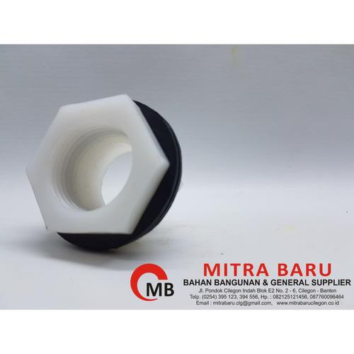 Jual MUR / FLOK TOREN TANKI AIR 1 INCH / SOK DRAT TOREN TANKI AIR 1 ...