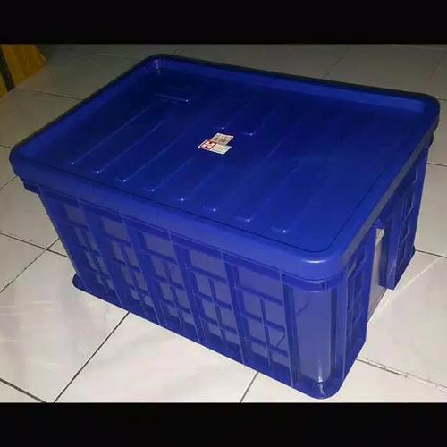 Jual BOX CONTAINER 87 LITER HANATA 2104 + TUTUP / KERANJANG SERBAGUNA ...