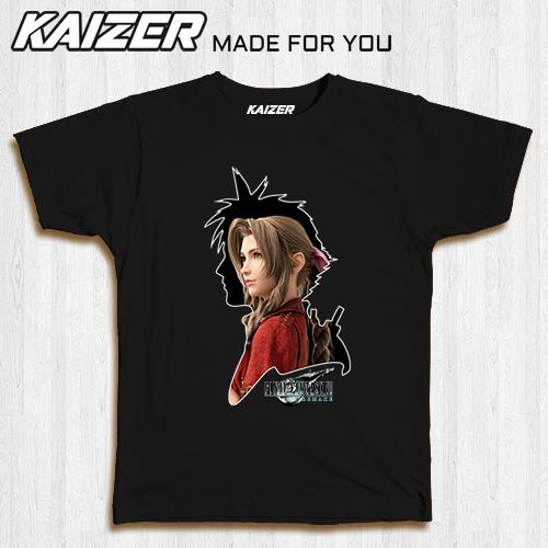 Jual KAIZER TD-0277 Kaos Final Fantasy VII Remake Aerith Face - Game ...