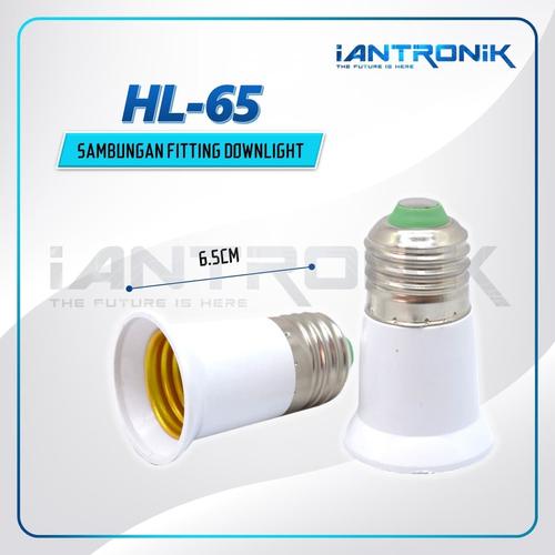 Jual Fitting Lampu Sambungan / Pemanjang Extension E27 6,5cm / 65mm ...