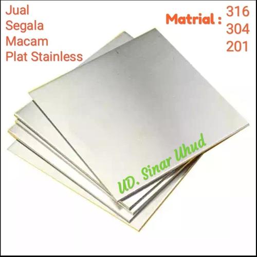 Jual Plat Stainless 201 Tebal 1mm Lebar 500mm X 500mm - Kota Surabaya ...