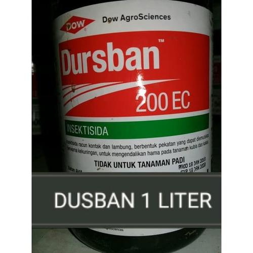 Jual DUSBAN JENIS INSEKTISIDA JENIS SERANGGA 1 LITER Berkualitas ...