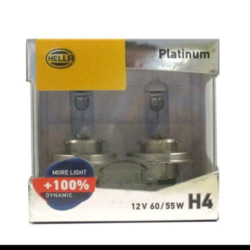 Jual Hella Bohlam Mobil H4 12V 60/55W + 100% Platinum - Jakarta Barat ...