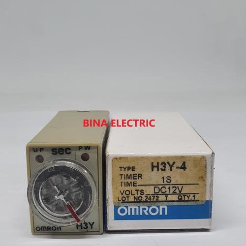 Jual Timer Omron H3Y-4 / Delay Timer Omron H3Y4 12VDC 14 Pin 1 Second 1S - Jakarta Pusat - Bina ...