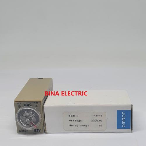 Jual Timer Omron H3Y-4 / Delay Timer Omron H3Y4 220VAC 14 Pin 1 Second 1S - Jakarta Pusat - Bina ...