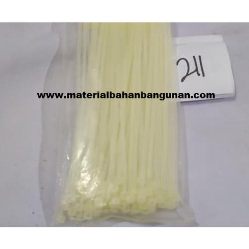 Jual Cable Ties Panjang 15 cm Lebar 2.5 mm Putih Ikat Kabel isi 100 Pcs ...