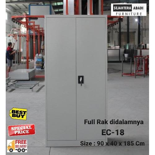 Jual Lemari Besi Arsip 2 Pintu Full Rak, lemari arsip, rak buku murah ...