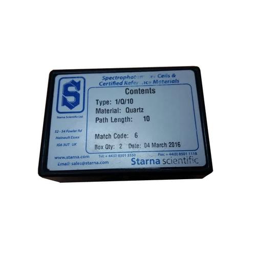 Jual Starna Kuvet Standar Quartz 10 mm for Spectrophotometer UV/VIS ...