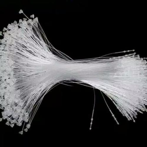 Jual 500 Pcs LOCK PINS 5” INCH HITAM/PUTIH LOOP PINS TALI HANG TAG 5 ...