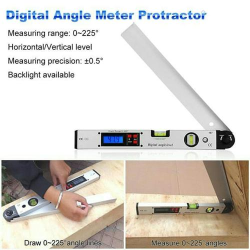Jual Digital Angle Level Ukur Sudut Waterpass Protractor Inclinometer ...