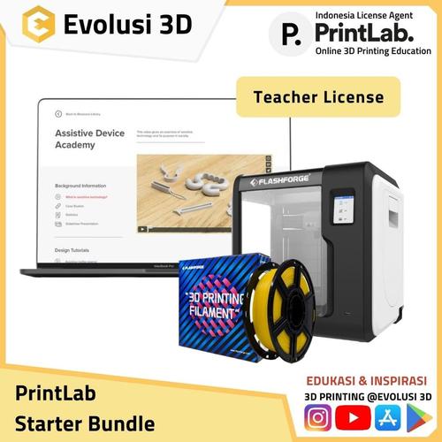 Promo PrintLab Starter Package | Edukasi 3D Printer Basic Pemula - Full Package Cicil 0% 3x ...