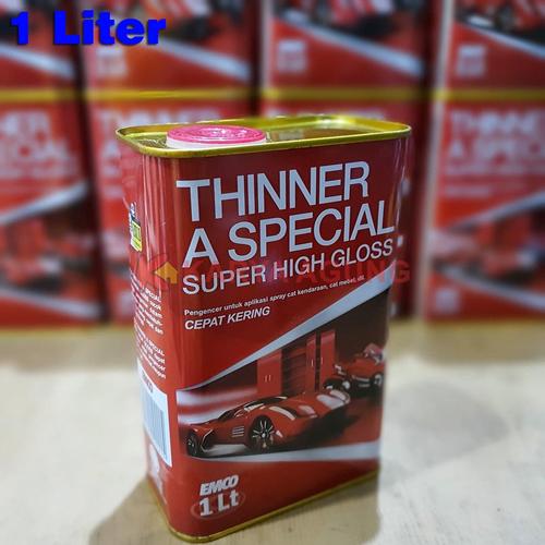 Jual Thinner Tiner Tener A Special EMCO / Pengencer Cat Synthetic 1 liter - Kota Makassar ...