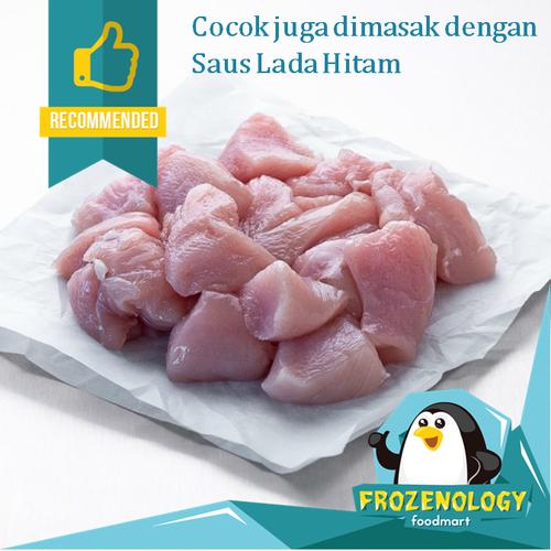 Promo Chicken Saikoro Cubes Steak Daging Filet Ayam Boneless Cube Dice ...