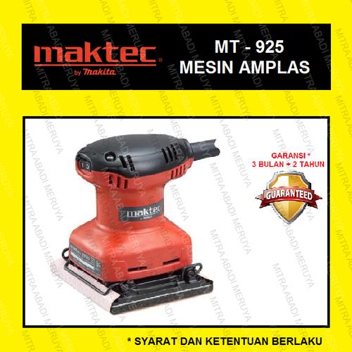 Jual Maktec MT 925 Mesin Amplas Finishing Sander Orbital Sander ...