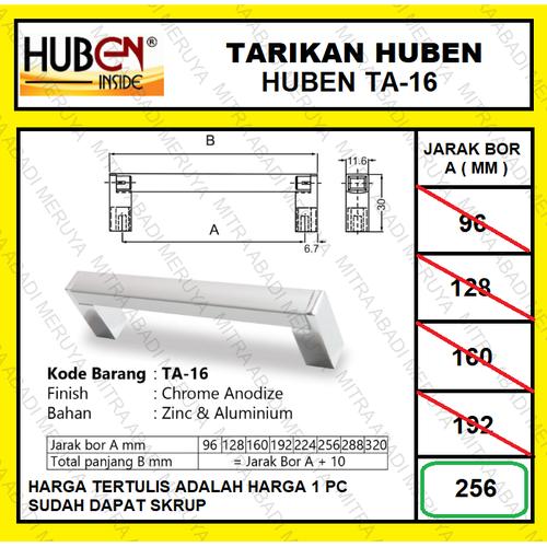 Jual Tarikan Lemari Tarikan Laci Handle HUBEN-TA-16-256 - Jakarta Barat ...