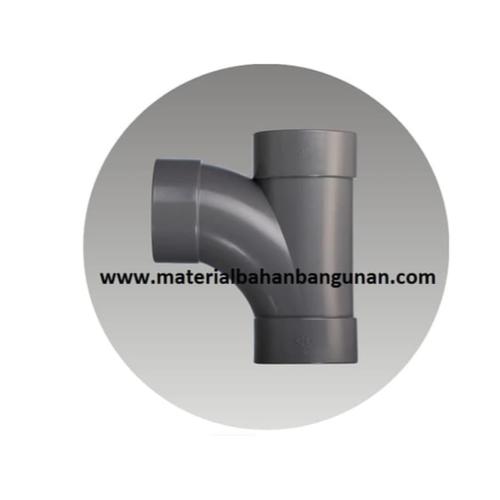 Jual Large Radius Tee 2 x 1 1/2 inch AW Rucika 90 Derajat Sambungan Pipa pvc - Kota Depok - Toko ...