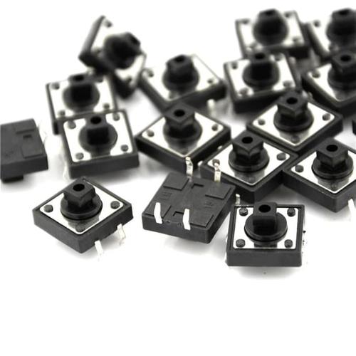 Jual Tactile Push Button Momentary Switch 12x12x7.3mm Square Tombol ...
