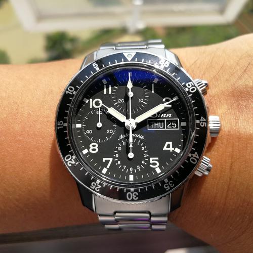 Jual Ori Sinn Flieger 103 ST SA Pilot military Chrono omega speedmaster ...