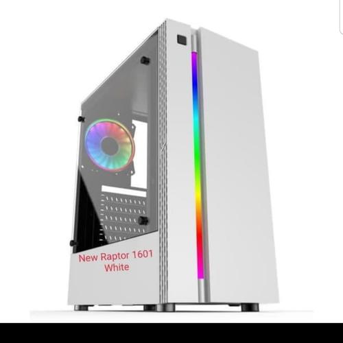 Jual casing gaming raptor 1601 white - 1632/1608 - Kab. Bekasi ...