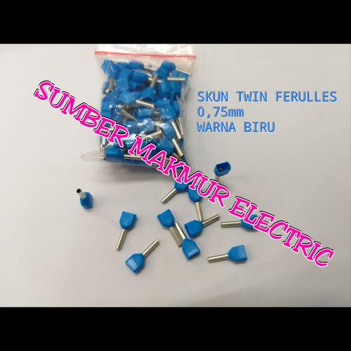 Jual SKUN TWIN FERULLES 0,75mm Warna BIRU - Jakarta Barat - SUMBER ...