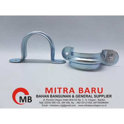 Jual Klem Pipa OMEGA 1-1/4" | Klem Pipa 1-1/4 inch Tebal | OMEGA Clamp ...