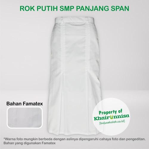 Jual SERAGAM SEKOLAH ROK PUTIH SPAN SMP - UKURAN 25 - Kota Makassar - seragamsekolahta | Tokopedia