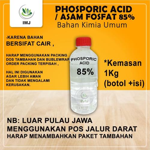 Jual PHOSPORIC ACID FOOD GRADE ASAM FOSFAT 85% H3PO4 Kemasan 1KG - Kab. Sidoarjo ...
