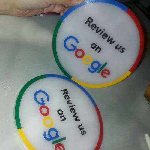 Jual sign tanda gambar tulisan review google - Kota Surabaya - Piramida ...