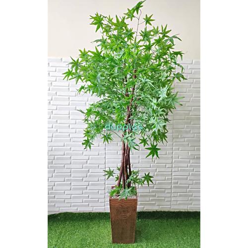 Jual Pohon Daun Aralia Besar Hijau Tanaman Plastik Artifisial Dekorasi ...
