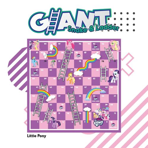 Jual Ular Tangga Raksasa / Jumbo / Giant Snake & Ladder Little Pony ...