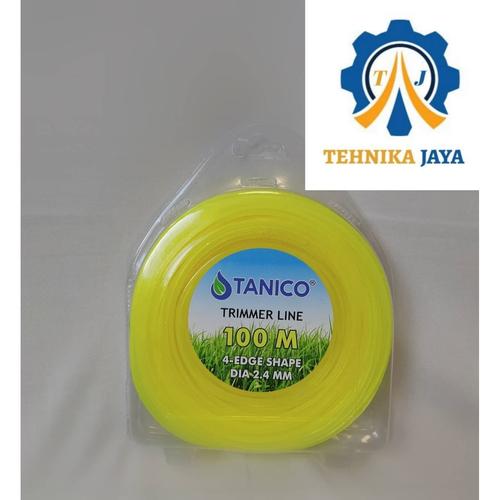 Jual Tali Senar Mesin Potong rumput TANICO 100 meter / trimmer Line 100 ...