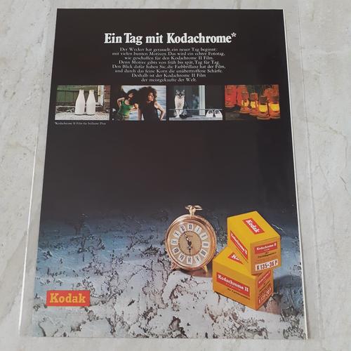 Jual Iklan Lawas Film KODAK Germany Asli. Poster Iklan Kamera Jadul ...