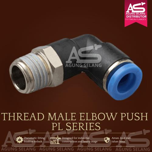 Jual Sambungan Selang Tubing PL 1002 Fitting Pneumatic PL1002 PL 10 02 ...