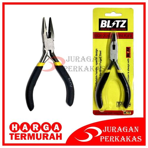 Jual BLITZ TANG LANCIP 4.5" MINI JEPIT BUAYA CUCUT KABEL KAWAT PLIERS ...