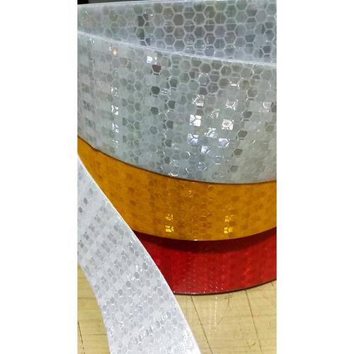 Jual Sticker Reflective / stiker reflektor 1 meter lebar 2 inch = 5 cm ...